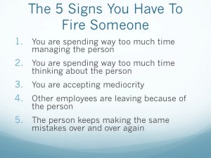 How Do You Know It's Time To Fire Someone? - Brett J. Fox